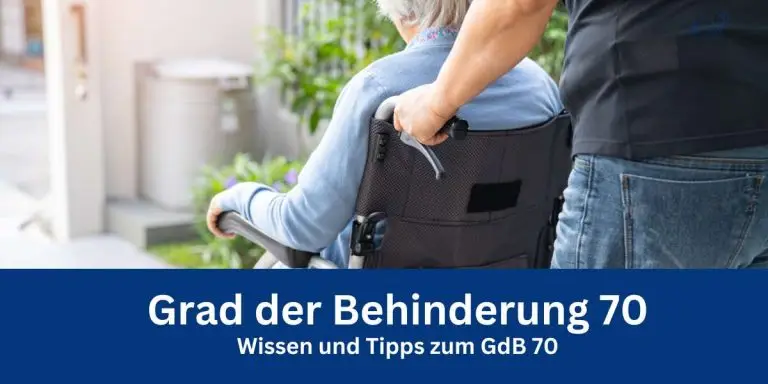 GdB 50 Grad der Behinderung 50: Einfach verständlich erklärt